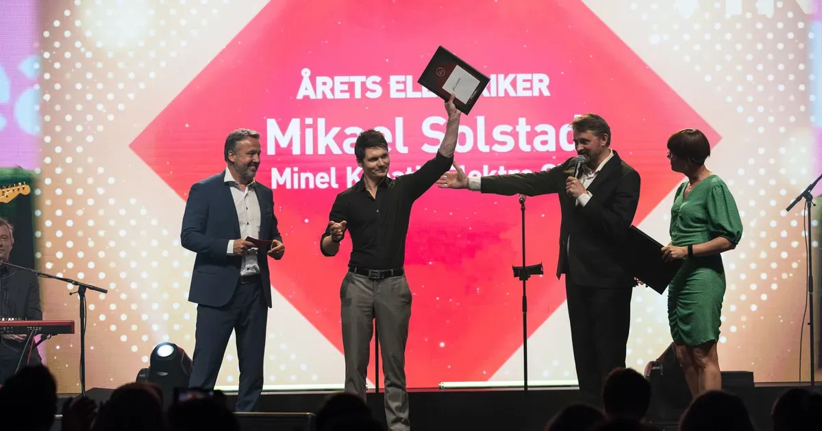 Kåring og vinnere på Minels 25-årsjubileum